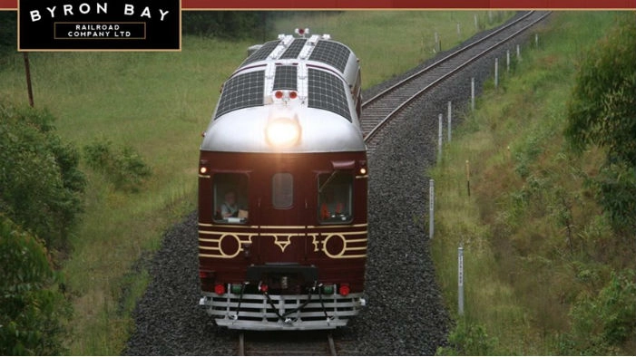 World's First Fully Solar-Powered Train Begins its Journey in Byron Bay ...