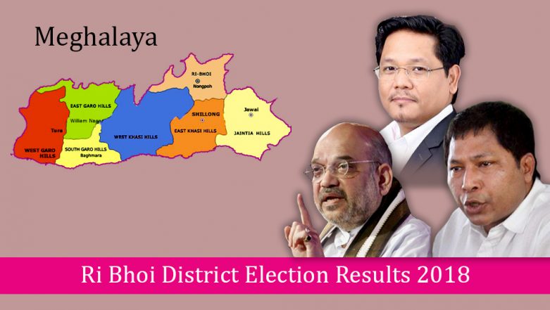 Meghalaya – Ri Bhoi District Election Results 2018: Who is Winning From ...