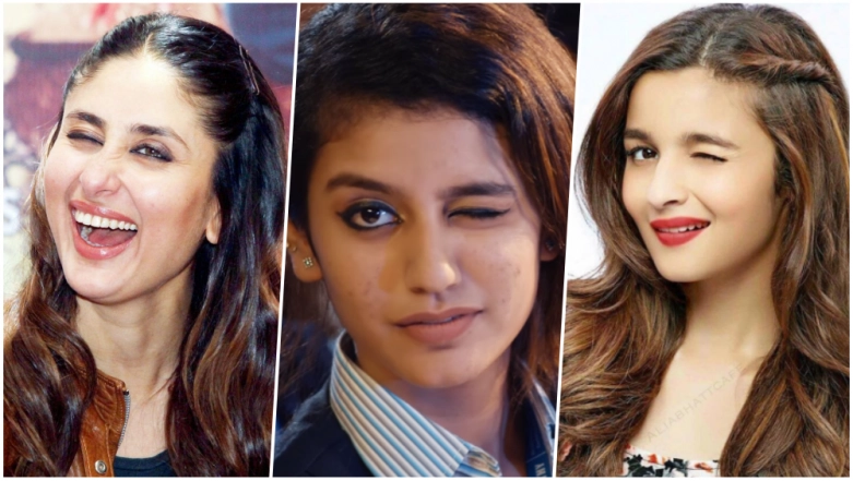 Obsessed with Priya Prakash Varrier’s Wink? Here are Bollywood ...