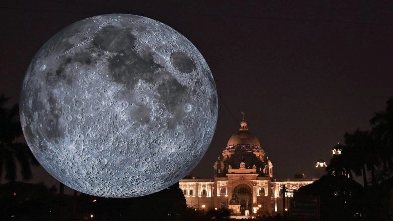 Museum of the Moon: Giant Replica of Moon Unveiled in Kolkata | 📝 LatestLY