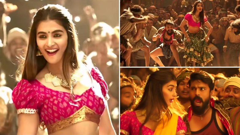 Rangasthalam Song Jigelu Rani Promo: Ram Charan and Pooja Hegde's ...