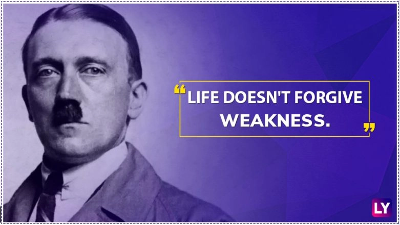 Adolf Hitler Birth Anniversary Special: These Quotes of the German ...