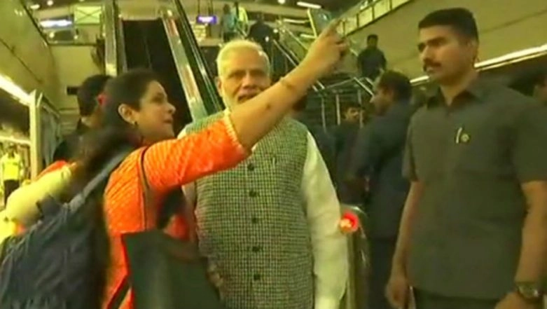 PM Narendra Modi Takes Metro to Inaugurate Dr BR Ambedkar National ...