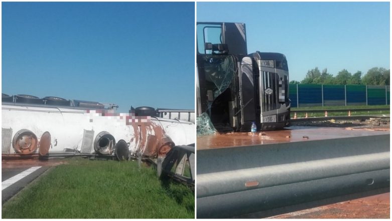 Chocolate Covered Road! Truck Carrying Liquid Chocolate Overturned on ...