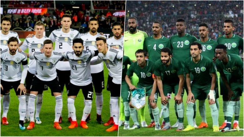 Germany vs Saudi Arabia Football Match Live Streaming: Get Telecast ...