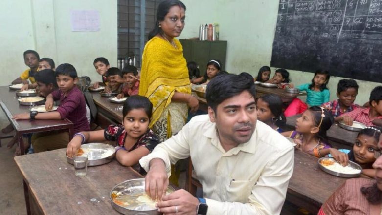 Kerala IAS Officer S Suhas Eats Mid-Day Meal With Students to Assess ...