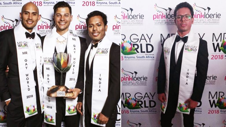 Mr Gay World 2018: Indian Man Samarpan Maiti from Kolkata Becomes ...