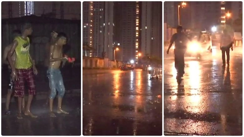 Mumbai Rains: Maharashtra and Parts of Mumbai Drenched in Pre-Monsoon Thunder Showers ...