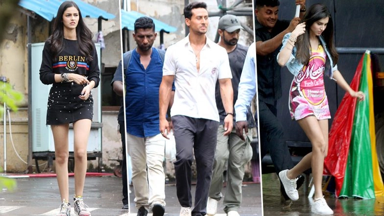 Tiger Shroff, Ananya Pandey and Tara Sutaria Spotted Shooting for ...