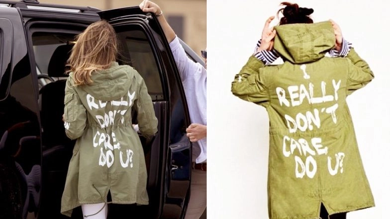 Melania Trump's Controversial Zara Jacket Worth USD 39 is Selling at ...