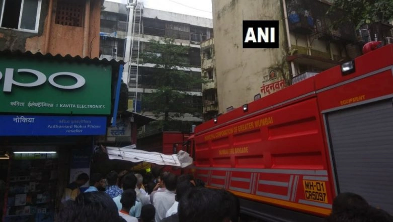 Fire at Atlantic Building in Mumbai's Dadar Area, 5 Fire Tenders Reach ...