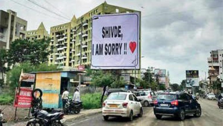 Man Puts Up 300 Banners Across Pimpri Chinchwad Saying Sorry to His ...