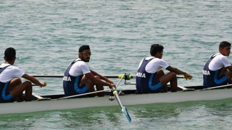 Dattu Bhokanal-led Indian Rowing Team Wins GOLD Medal in Men’s ...