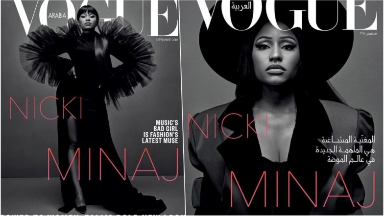 Nicki Minaj's First Ever Vogue Cover! Rapper Slays on the Cover of ...
