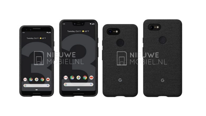 New Google Pixel 3 and Pixel 3 XL Official Render Images Leaked Online ...