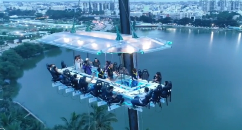 Bengaluru’s Newest Attraction: Dine 160 Feet Above at India’s First Fly ...