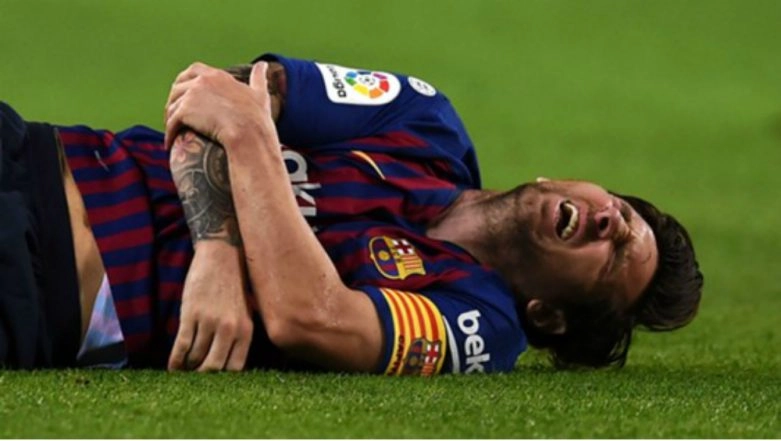 Lionel Messi Fractures Right Arm, Out for Three Weeks! Barcelona’s 4–2 ...