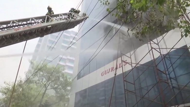 Mumbai Fire: Blaze Engulfs Gujral House Building in Kalina of Santacruz ...