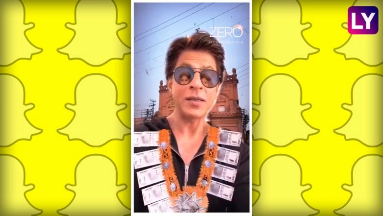 Zero Becomes India’s First Movie to Launch Snapchat Lens! Its Lights ...