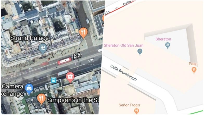 Swastika Symbol on Google Maps? Don't Panic! Icon Denotes Buddhist and ...