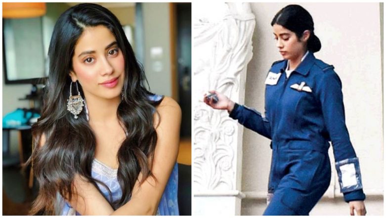 Janhvi Kapoor’s First Look For Gunjan Saxena’s Biopic OUT NOW! | 🎥 LatestLY