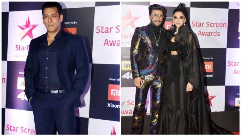 Star Screen Awards 2018: Salman Khan, Ranveer Singh, Deepika Padukone ...