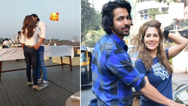 Kim Sharma and Harshvardhan Rane Know How to Kiss And Tell! - See Pic ...