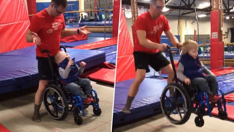 Viral Video of Wheelchair-Bound 4-Year-Old Jumping on a Trampoline Will ...
