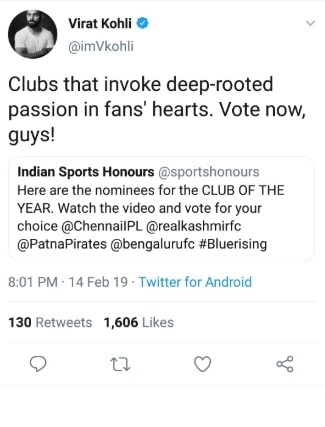 Virat Kohli DELETES Promotional Tweets After Being Slammed for Not ...