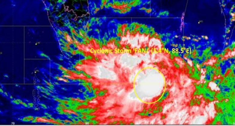 Met Declares Formation of Cyclone ‘Fani’ Over Southeast Bay of Bengal ...