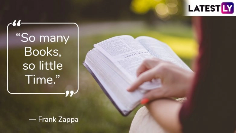 World Book Day 2019: Best Quotes on Books That Will Inspire You to Grab ...