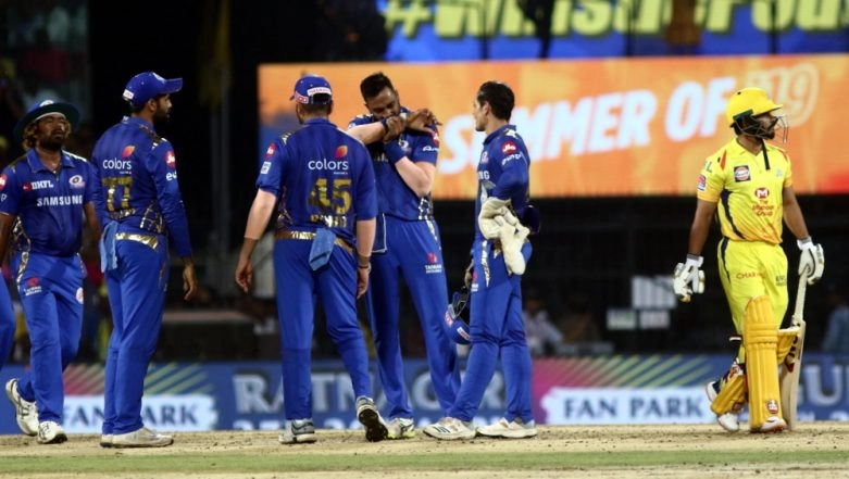 CSK vs MI Stat Highlights IPL 2019: Rohit Sharma, Lasith Malinga Shine ...