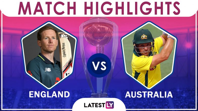 England Vs Australia Stat Highlights ICC CWC 2019: AUS Registers 64 ...