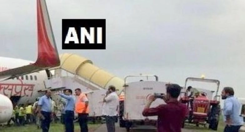 Air India Express Flight (IX384) From Dubai Skids on Taxiway at ...