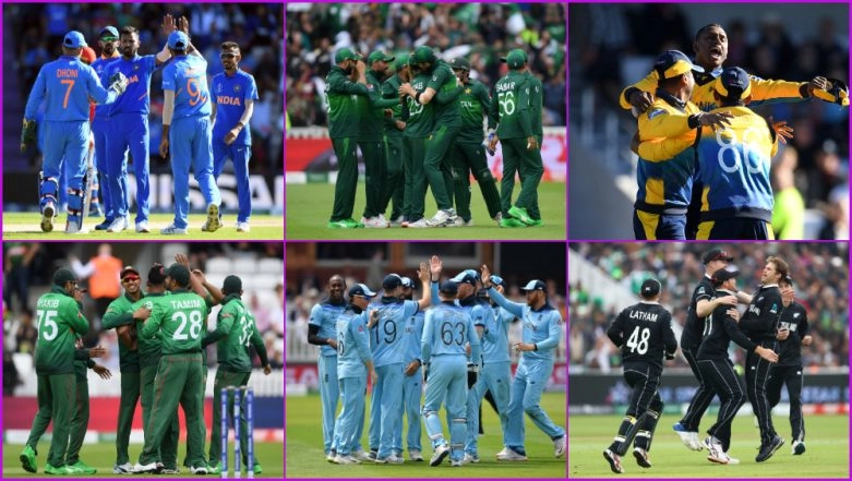 Semi Final Scenarios of Cricket World Cup 2019: 6 Teams in the Hunt for ...