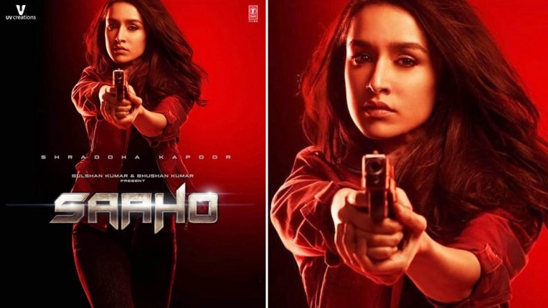 Saaho: Shraddha Kapoor Looks Badass Holding a Gun on the New Poster ...