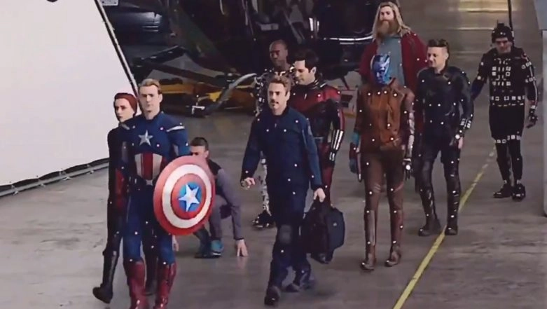 This New BTS Video of Avengers: Endgame With Sean Gunn Motion ...