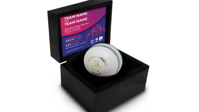 India vs Pakistan CWC 2019 Match Ball Sold For Rs 1.5 Lakh and Toss ...