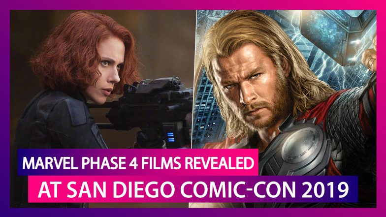 Marvel Phase 4 Films Revealed at San Diego Comic-Con 2019: Complete ...