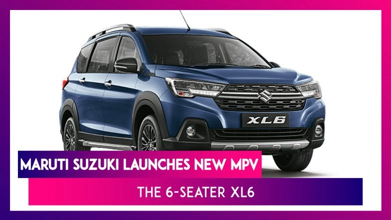 Maruti Suzuki Launches 6-Seater MPV XL6 Starting At Rs. 9.79 Lakh ...