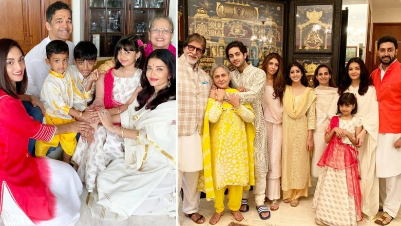 These Pics of Aishwarya Rai Bachchan and Her Family Celebrating Raksha ...