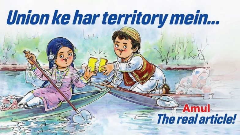 Amul Dedicates Topical Ad to Scrapping of Article 370 and Jammu and ...