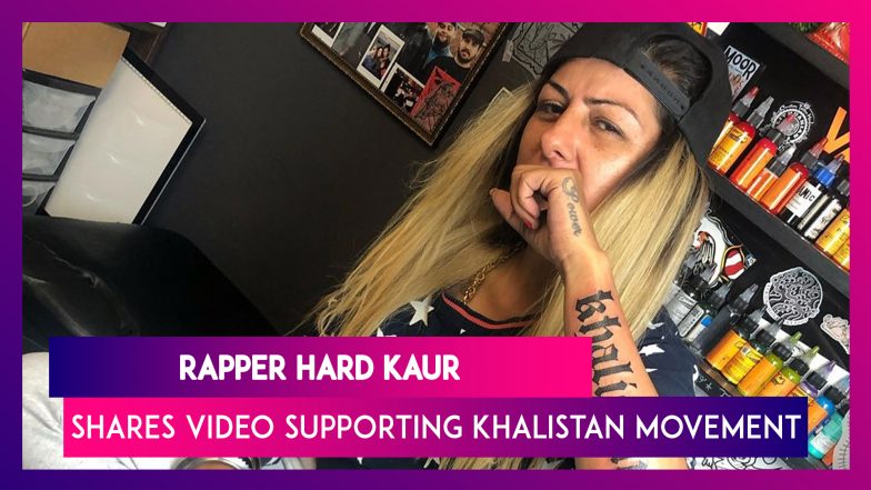 Rapper Hard Kaur Shares Video On Her Social Media Supporting The ...