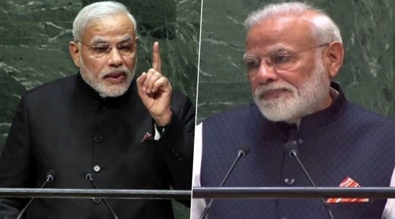 PM Narendra Modi Dons Kurta and Jacket Instead of All-Black Suit ...