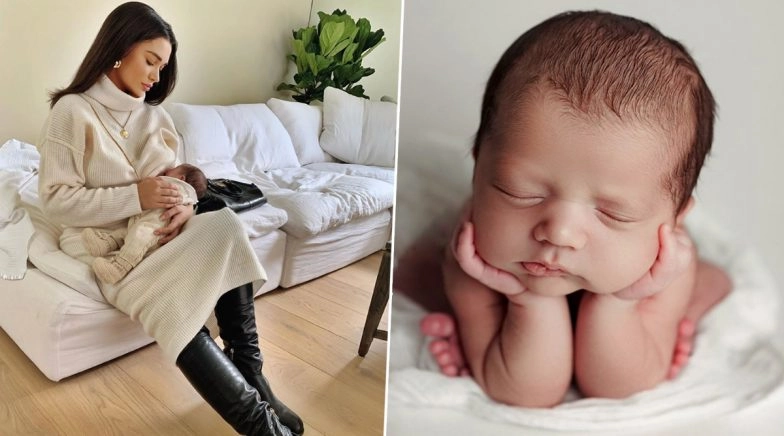 Amy Jackson Shares an Adorable Picture of Her Son Andreas and it is the ...