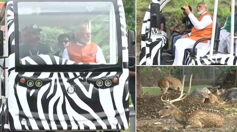 Narendra Modi Birthday: PM Visits Jungle Safari Tourist Park in ...