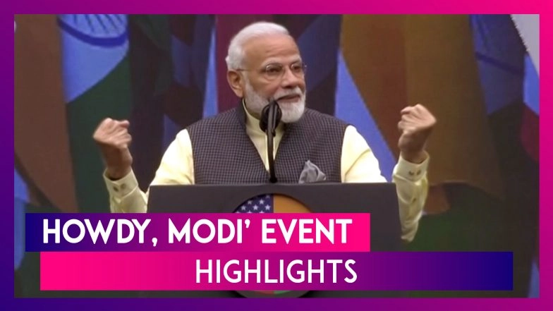 ‘Howdy, Modi’ Event Highlights: PM Modi Talks About Article 370 ...
