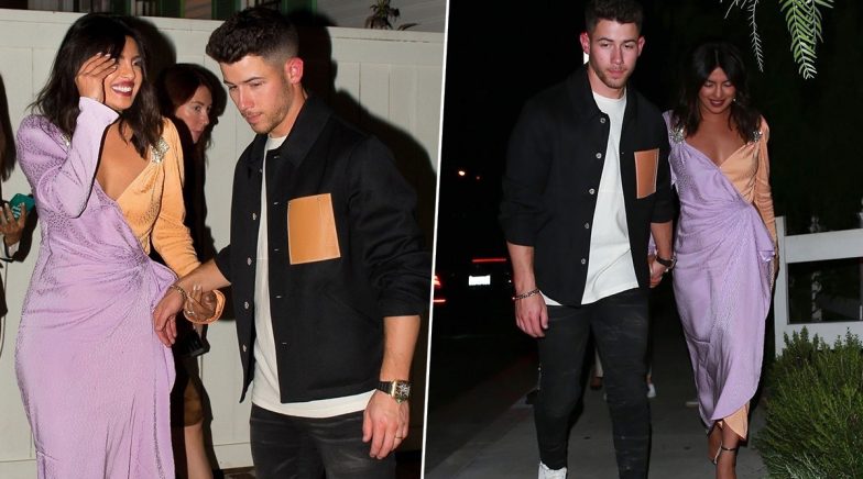 Priyanka Chopra and Nick Jonas attend Gully Boy CAA Tastemaker Film ...