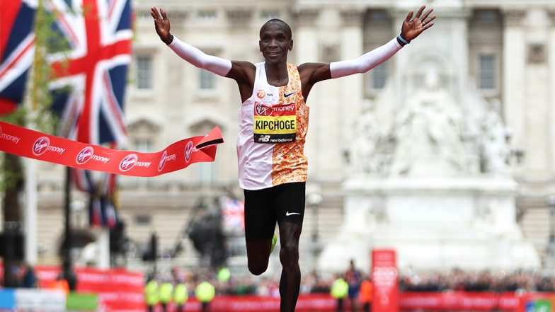 Eliud Kipchoge Becomes First Man to Complete Marathon in Less than Two ...