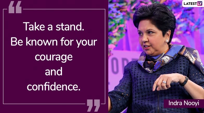Indra Nooyi Birthday Special: Thought-Provoking Quotes By The Former ...